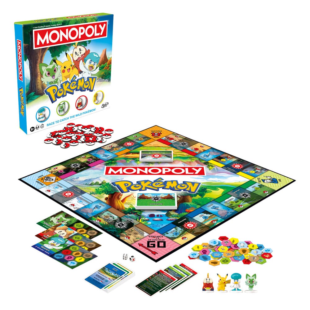 Pokémon Monopoly Board Game English Version