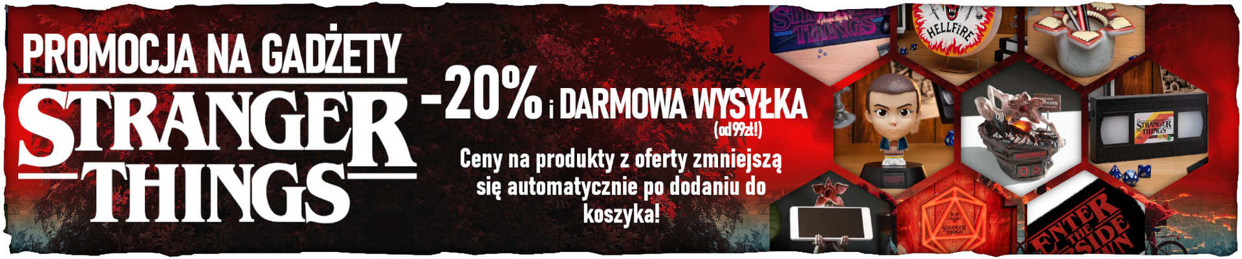 Promocja Stranger Things!