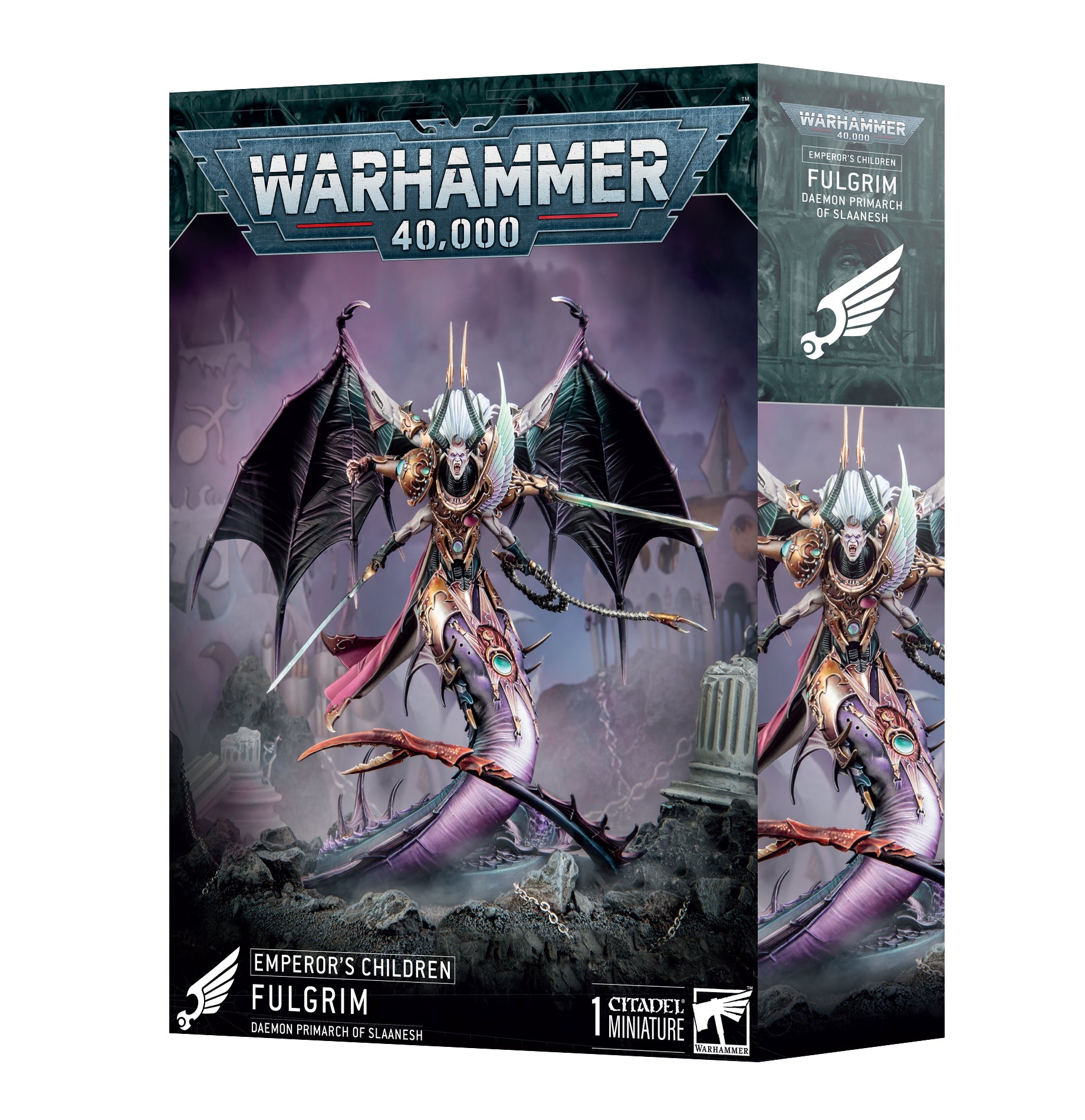 Emperor's Children: Fulgrim Daemon Primarch of Slaanesh Warhammer 40K