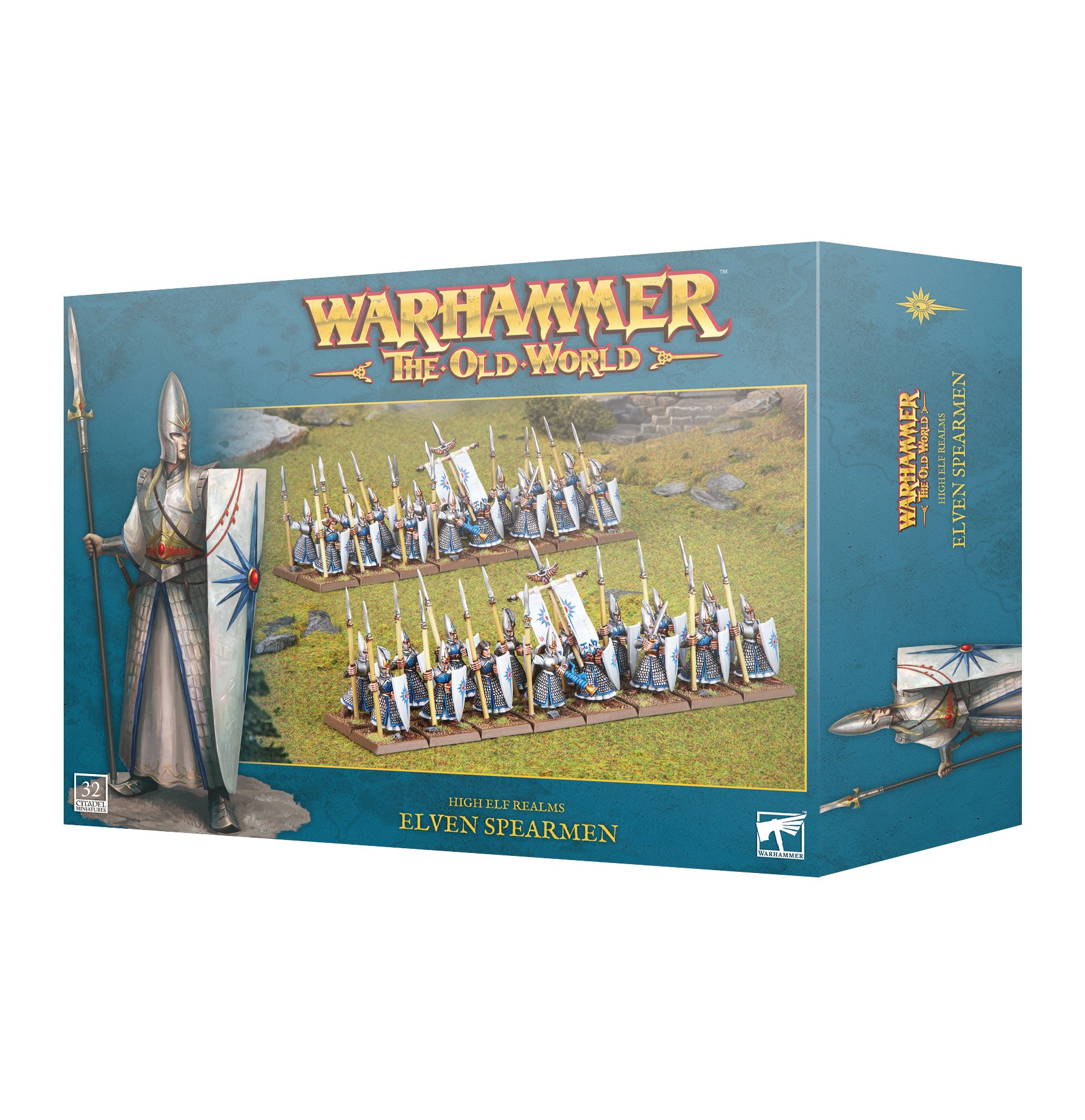 High Elf Realms: Elven Spearmen Regiment Warhammer Old World