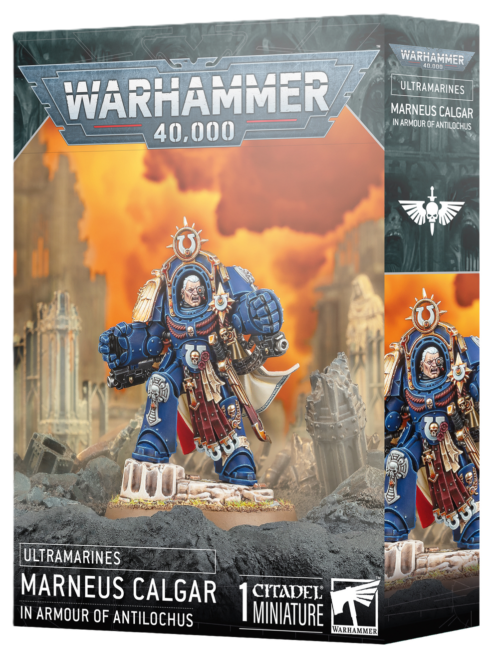 Ultramarines Marneus Calgar in Armour of Antilochus Warhammer 40K
