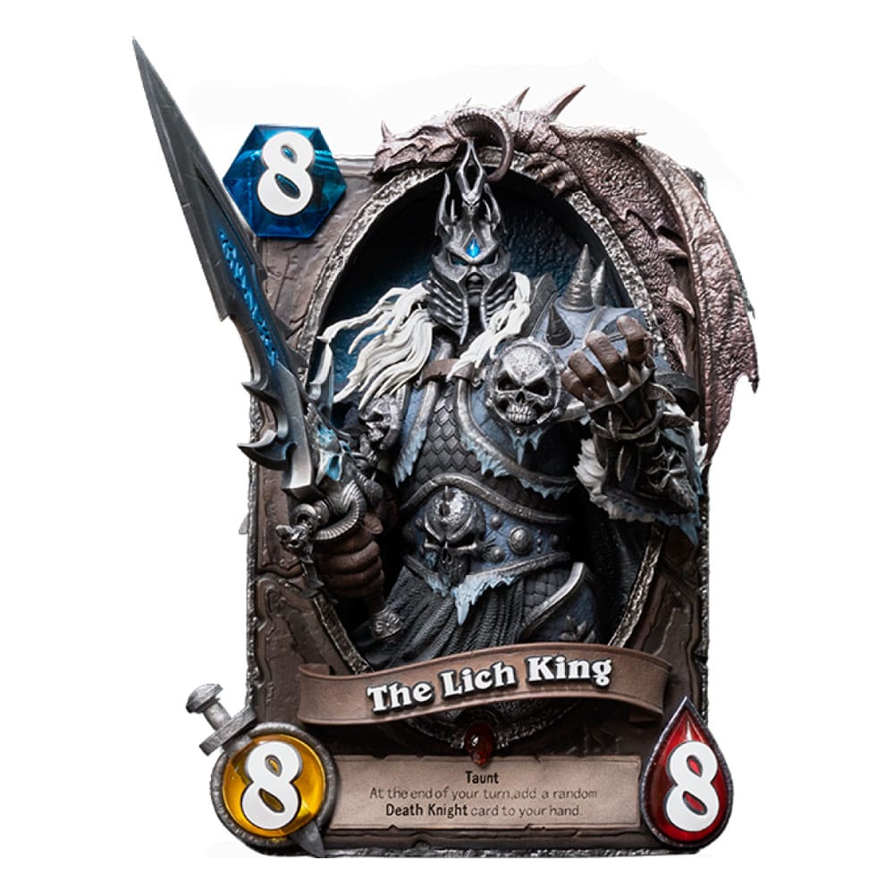 The Lich King Hearthstone 3D Art Frame Figurka 31 cm